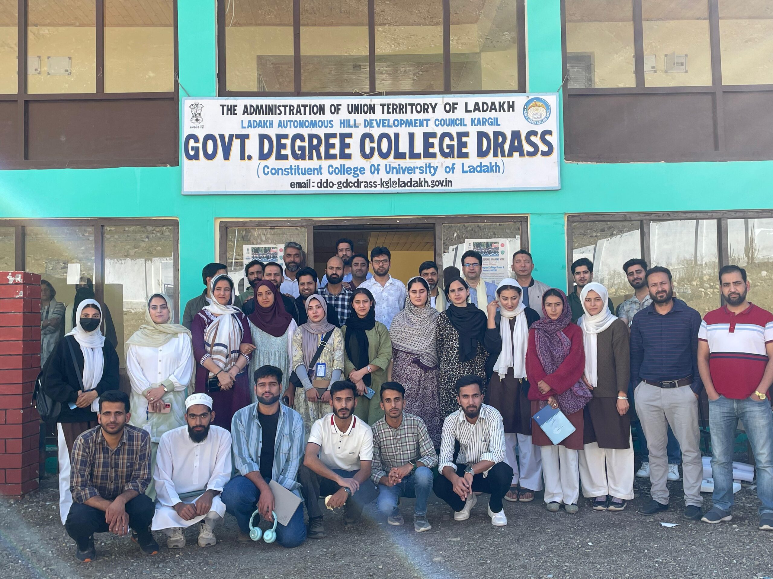 SP College Students Interact with GDC Drass — Sharing Experiences and ...