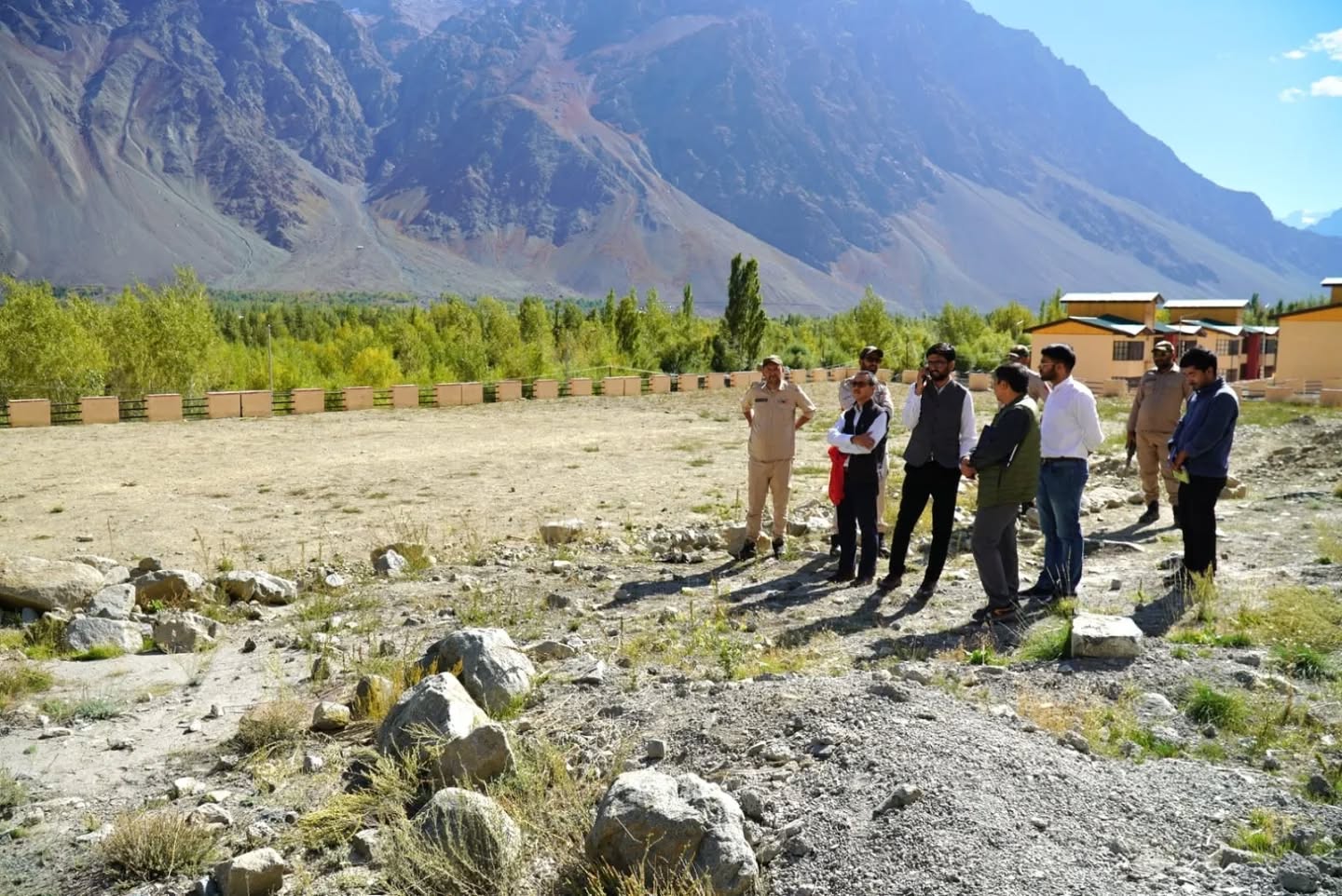 DC Kargil reviews functioning of Kendriya Vidyalaya Trespone, Navodaya ...