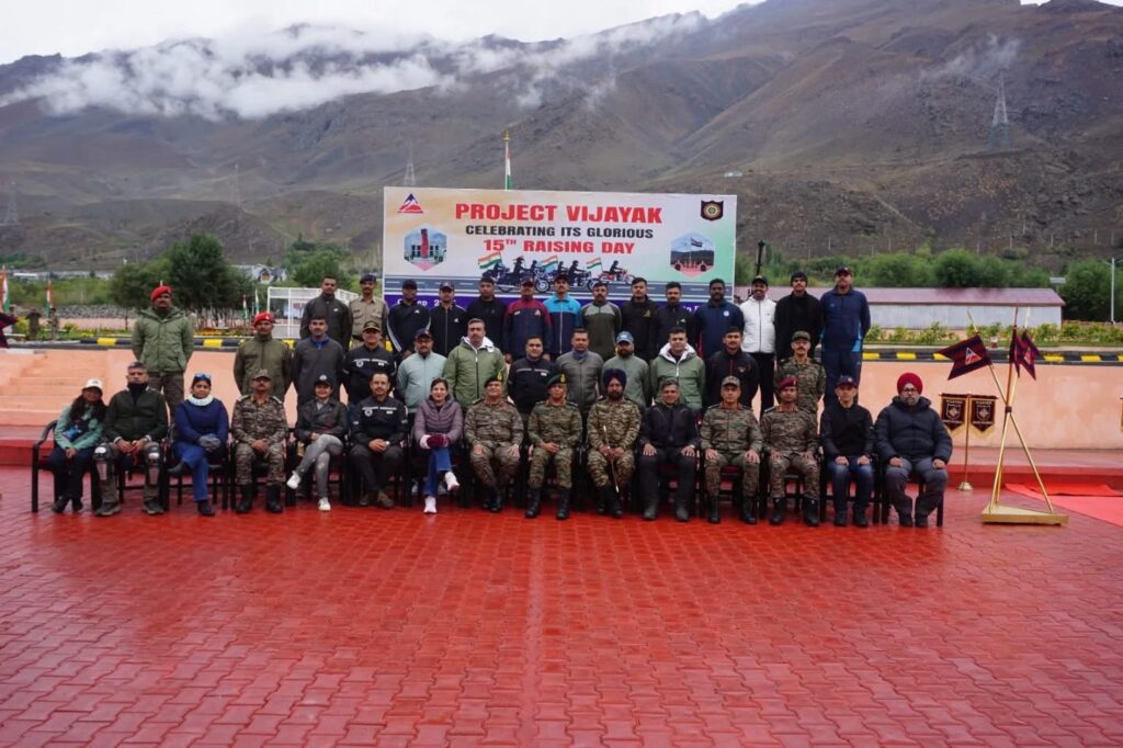 Project Vijayak Celebrates 15th Raising Day with ‘a Ride Of Honour ...