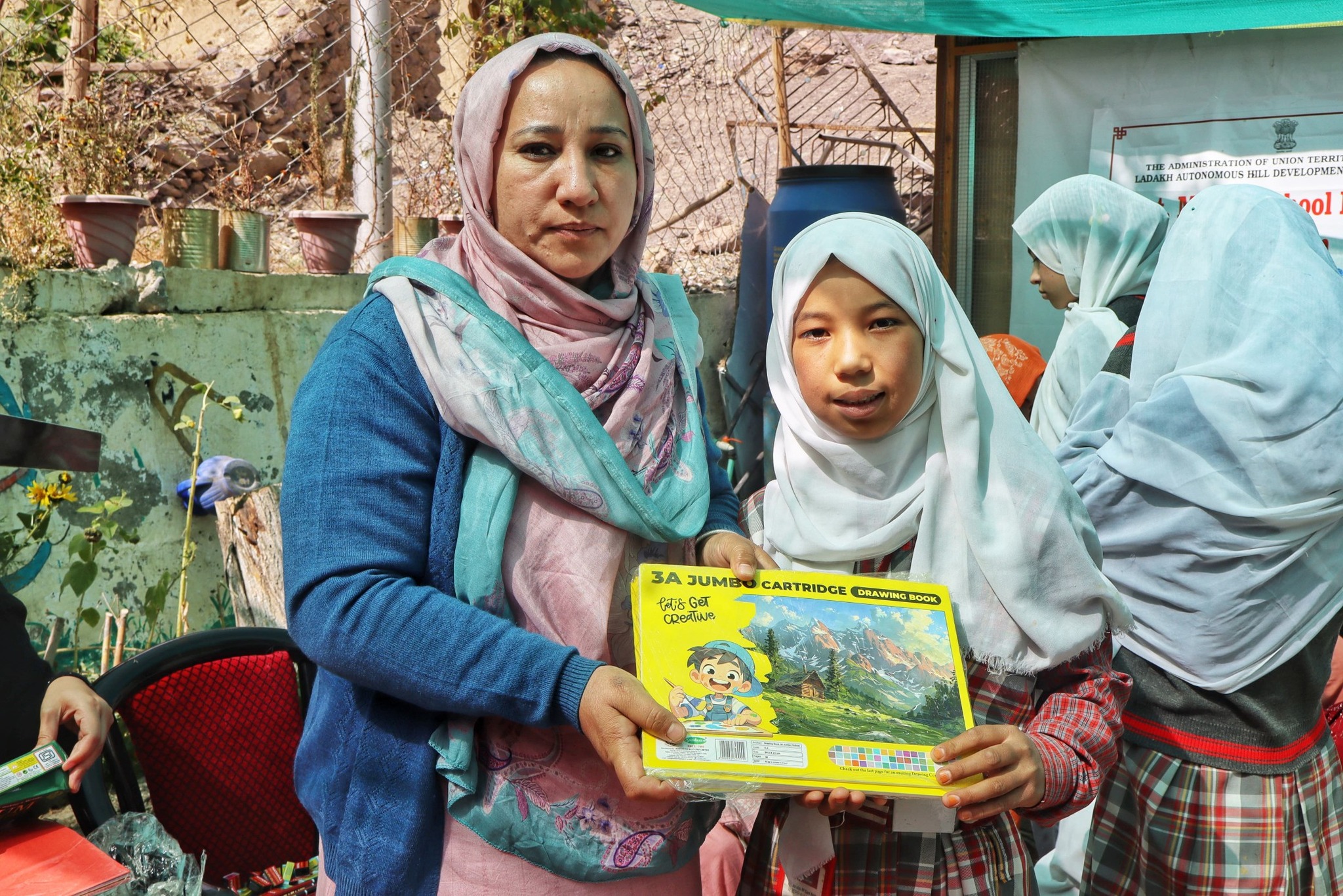 Team Kalib Extends Support to Govt. Middle School Khardung Pashkum ...