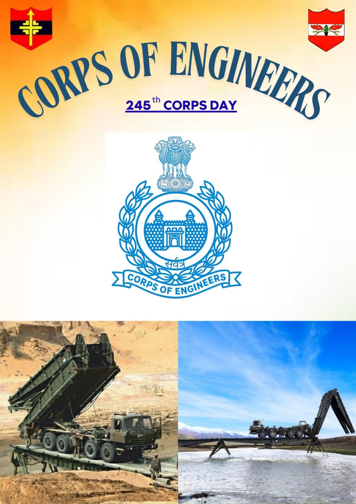 Fire and Fury Corps Celebrates 245th Raising Day of Corps of Engineers ...