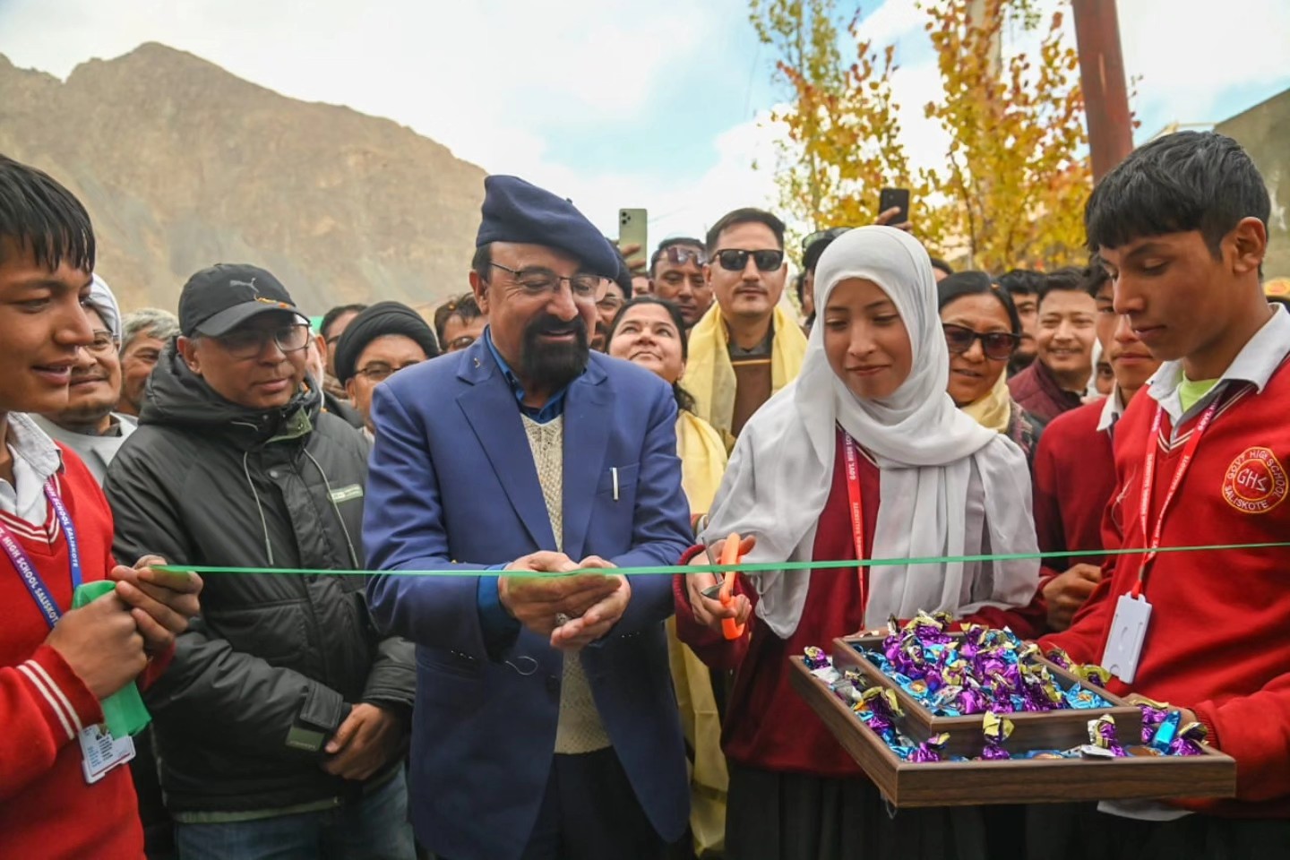 Akhoon Inaugurates Upgradation of Saliskote School to Higher Secondary ...