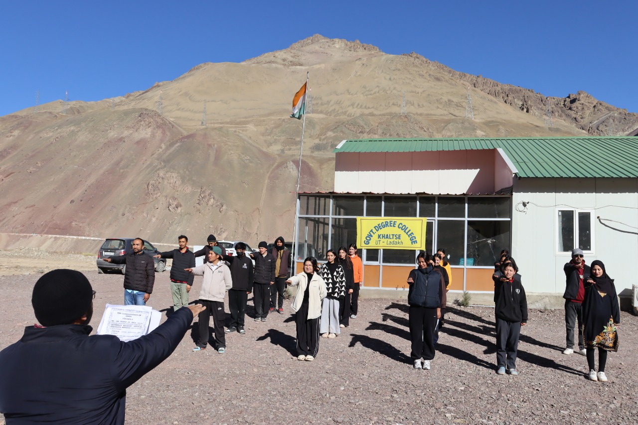 GDC Khaltsi Celebrates Constitution Day – Indus Dispatch