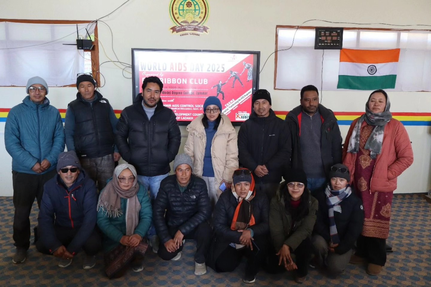 GMDC Zanskar Marks World AIDS Day With Awareness Drive, Poster ...