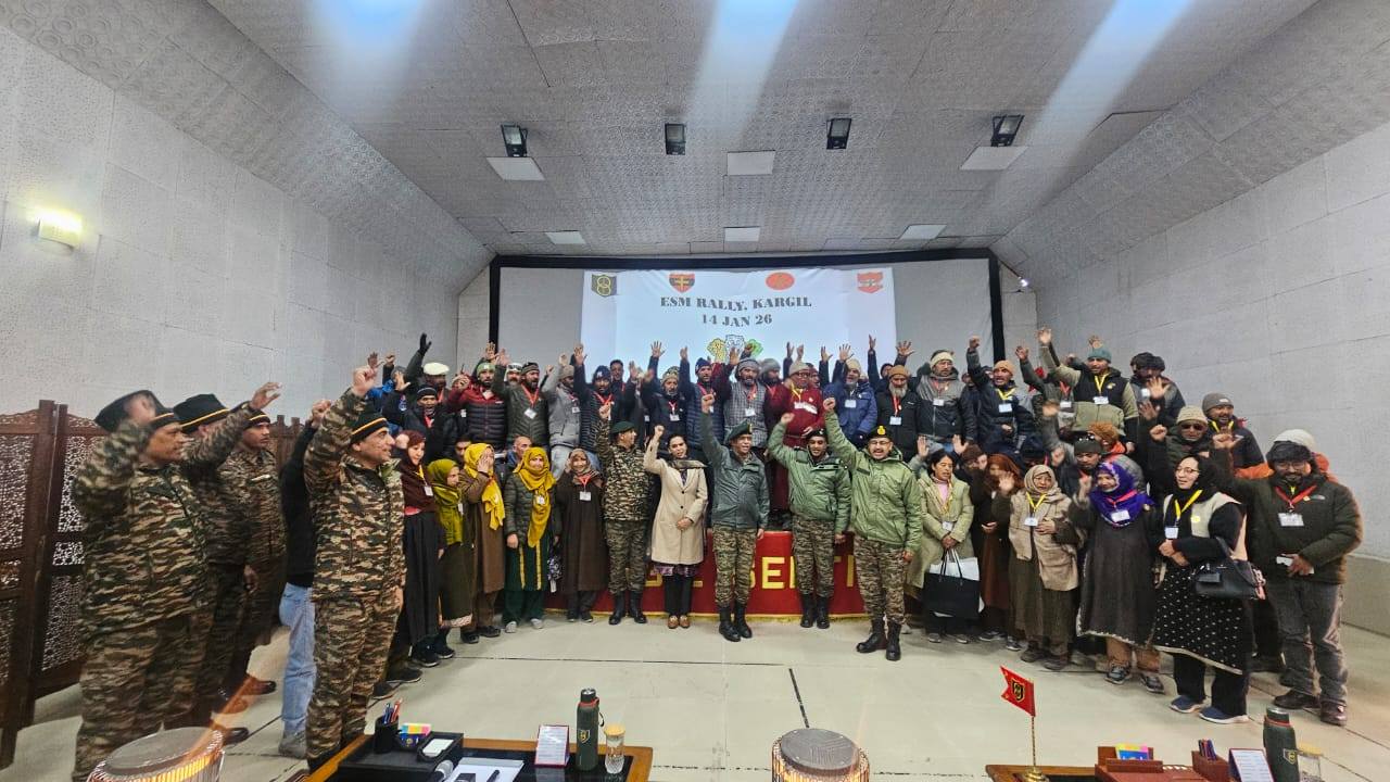 Indian Army Organises Ex-Servicemen Rally at Kargil to Mark Veterans ...