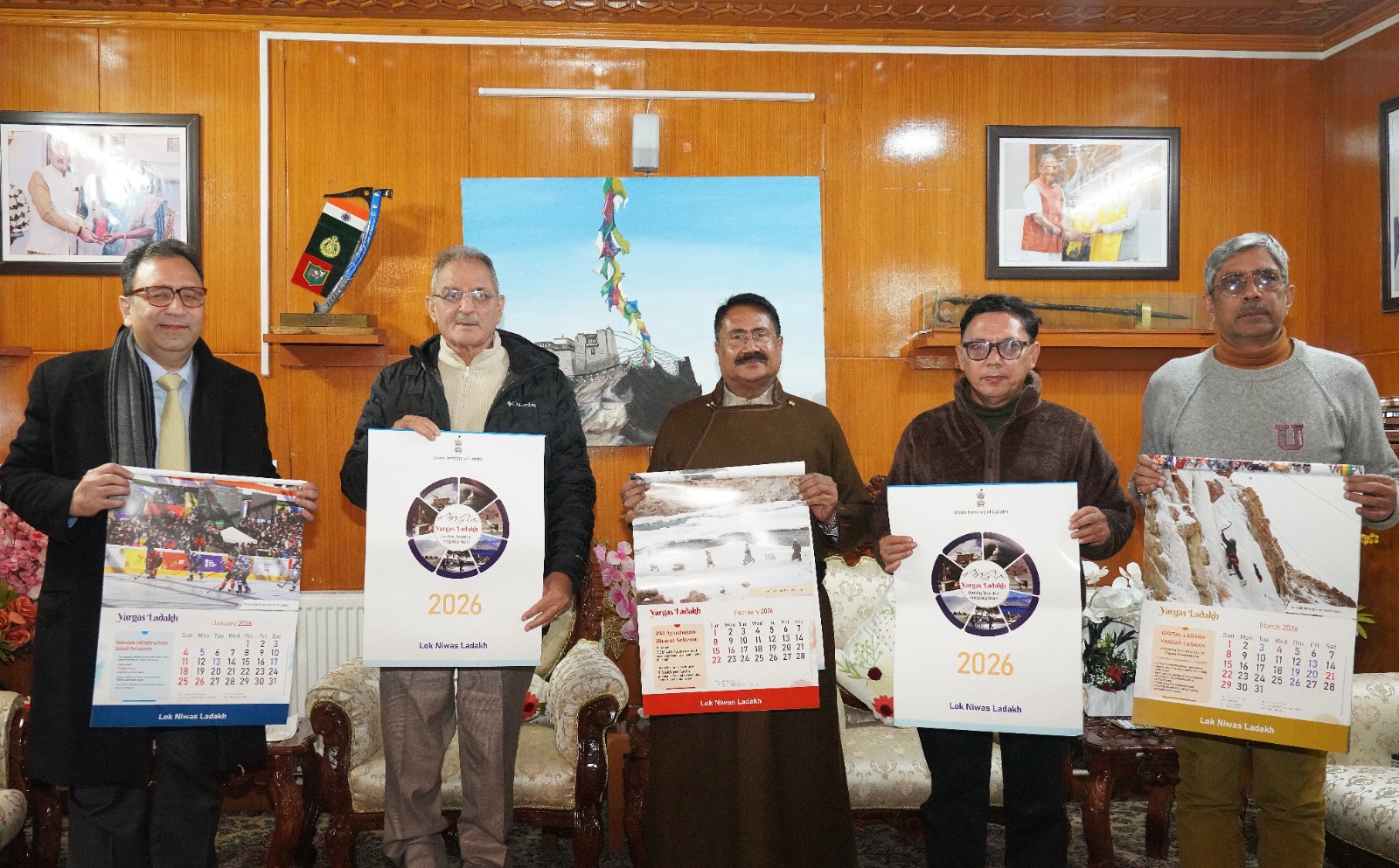 LG Kavinder Gupta releases Lok Niwas Annual Calendar – Indus Dispatch