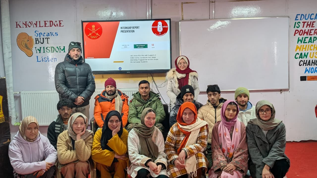 Airwaves of Opportunity: CRS Dras empowers college youth through NEP ...