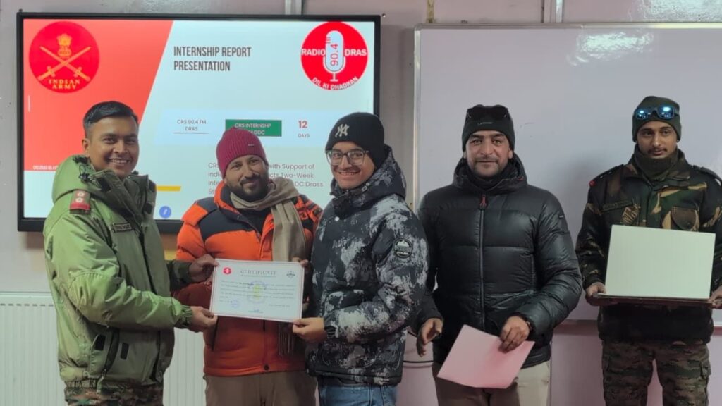 Airwaves of Opportunity: CRS Dras empowers college youth through NEP ...